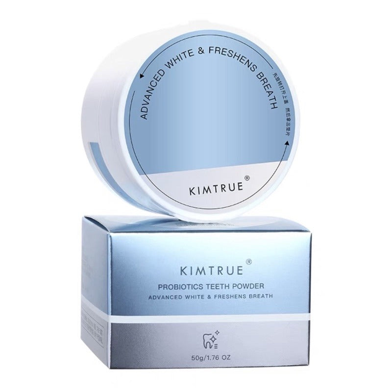 KIMTRUE Probiotics White & Freshens Breath Advanced Teeth Powder – Aestha Cosmetics