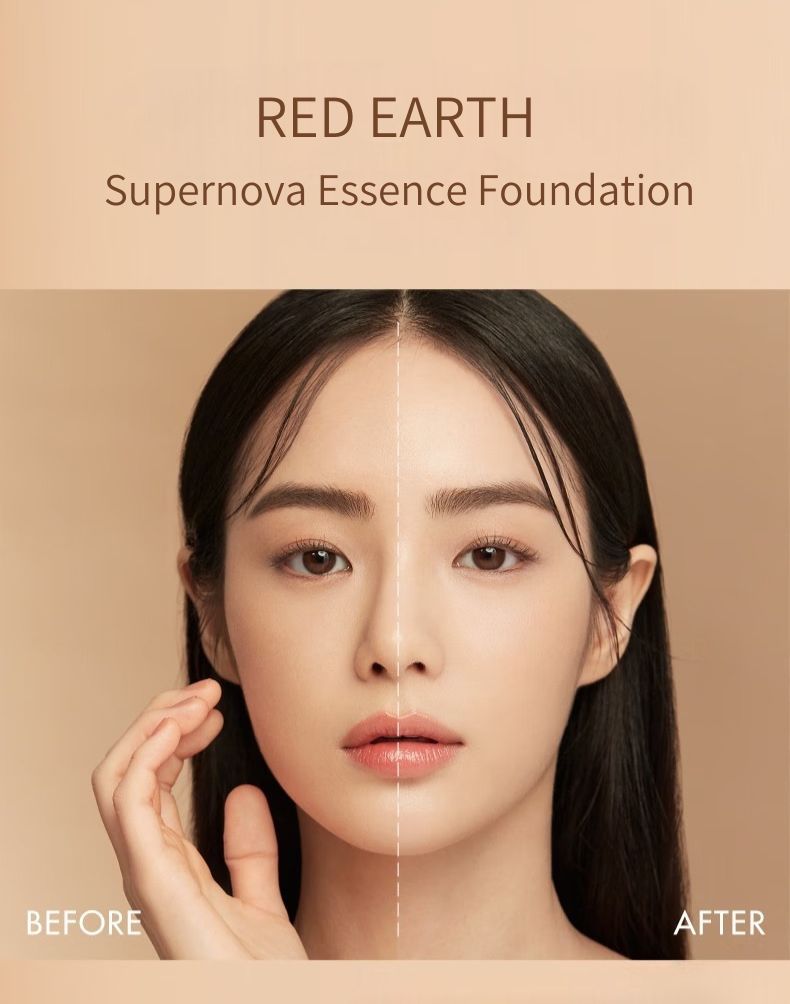 RED EARTH Supernova Herbal Essence Foundation – Aestha Cosmetics
