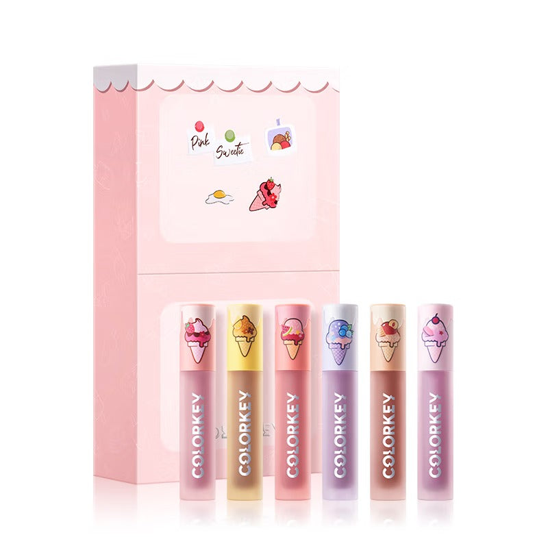 COLORKEY Pink Sweetie Ice Cream Lip Gloss Set – Aestha Cosmetics AU