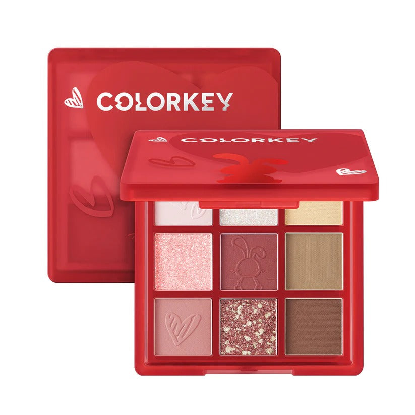 COLORKEY Lucky Rabbit Limited Edition Nine Shade Eyeshadow Palette ...